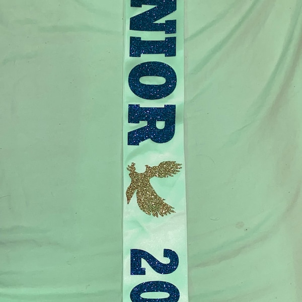 Senior Sashes Designed for Your Team. Price Listed is for Each ...