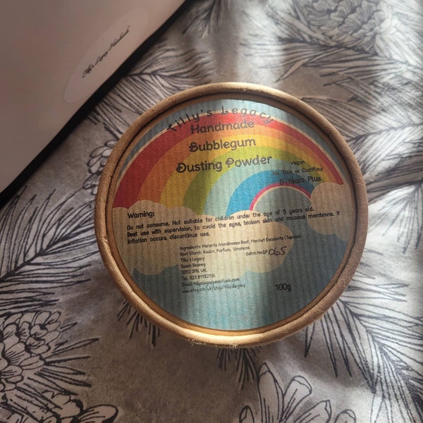 Natural Silky Body Dusting Powder 100g. Talc and Cornflour Free. Choice ...