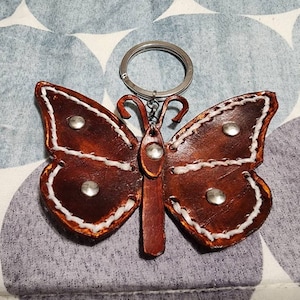 Butterfly Charm DIY Leather Pattern PDF - Etsy