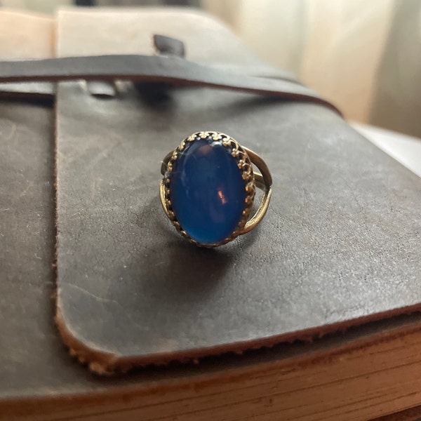 Small Silver Mood Ring | Real Color Changing Mood Ring With Mood Color ...
