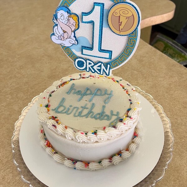 Baby Hercules Birthday Cake Topper! - Etsy