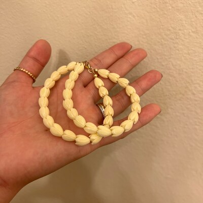 Pikake Collection Single Strand Lei Necklace Beaded - Etsy