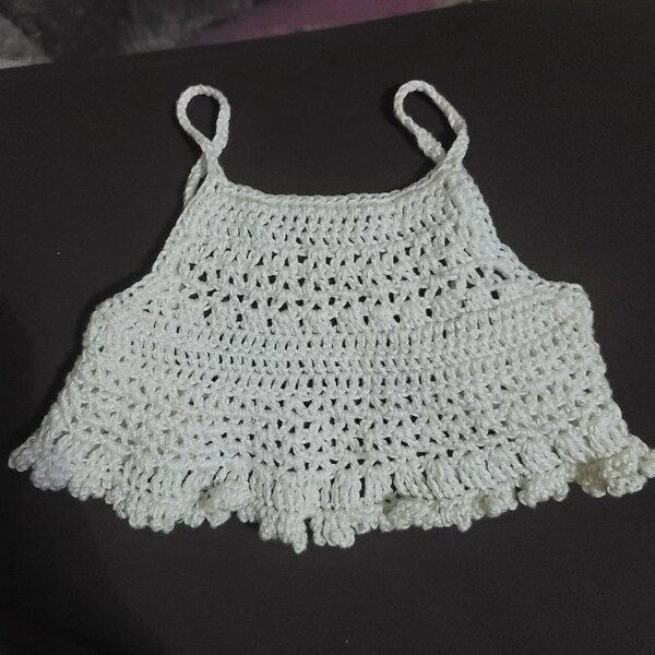 Crochet Baby Top PATTERN Beach Vacation Baby Clothing Summer Open Back ...