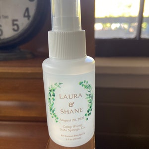 Bulk 50 Bug Spray Bottles & Labels 48 Templates Be - Etsy