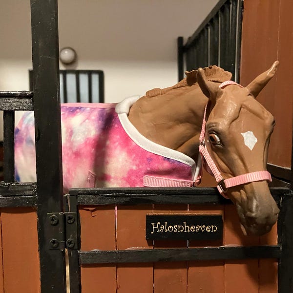 Model Horse Tack, Arabian Horse Presentation Set for Traditional Scale ...