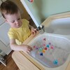 Acrylic Ball Pit Sort Large Trofast Bin of Flisat Table for Montessori ...