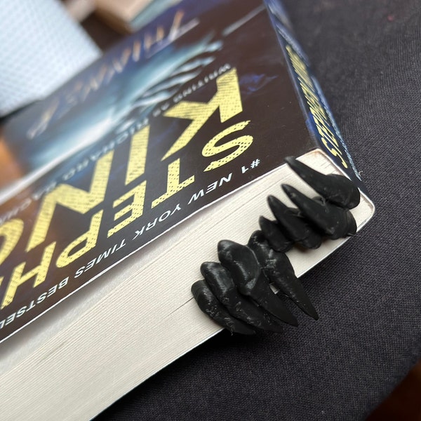 Scary Claws Bookmark - Etsy