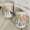 Evergreen Forest Mug, Ceramic Tree Cup for Hot Chocolate, Woodland Mug ...