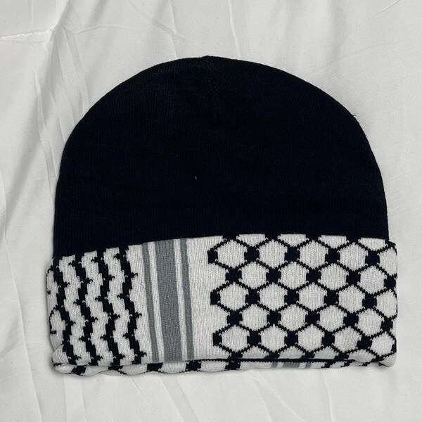 White Keffiyeh Bandana - Palestinian Bandana - Palestine - Kufiyah ...