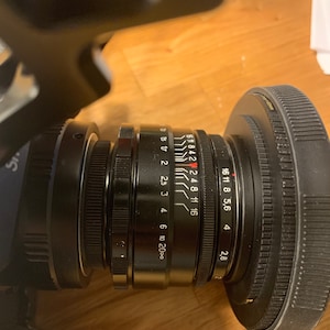 Anamorphic Lens Helios 44-2 58mm F/2.0 Cine Mod Canon EF Mount ...