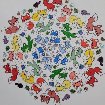 Yippee Kawaii Yay Volume 1, Coloring Book, Mandala Magic, Adult ...