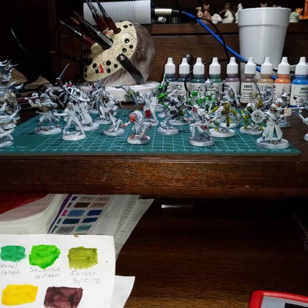 Box of Minis - Dnd, Dungeons and Dragons, Tabletop Gaming, Miniature ...