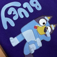 Blue Dog Font Pack, Blue Dog Alphabet, Blue Dog SVG, Kids Font, Digital ...