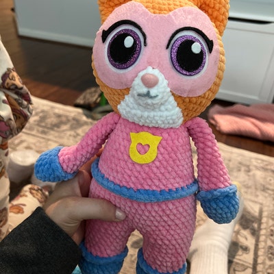 Super Kitty Mr. Greenie Plush Toy Small - Etsy