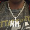 Icy Initial Letters Necklace Pendant With Heart,best Customize Gifts ...