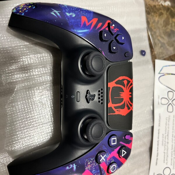 Spiderverse Spiderman PS5 Skin, Spider-man Miles Morales PS5 Slim ...