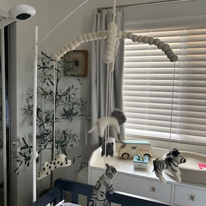 Baby Mobile Arm / Holder Wooden Baby Mobile Stand Crib Baby - Etsy