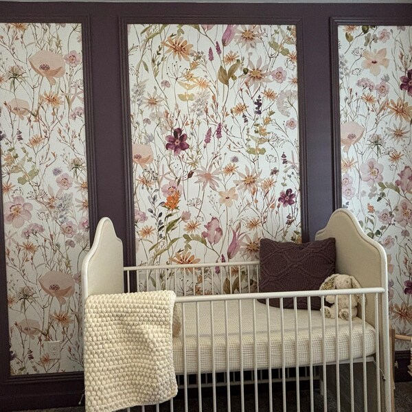 Paint Brush Dotted in Sand Wallpaper A151, Abstract Removable and ...