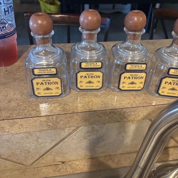 1 Reusable Patron Cups Custom Color Label. Straws Are Not Included. - Etsy