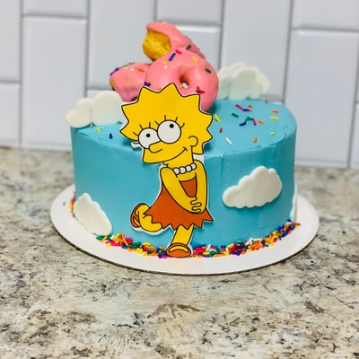 Lisa Simpson Layered SVG the Simpsons Vector Artwork Cricut - Etsy UK