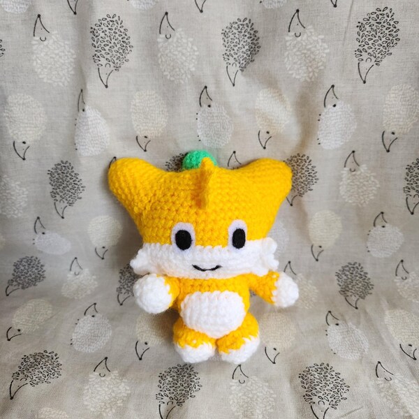 Neutral Chao Keychain PDF Crochet Pattern - Etsy