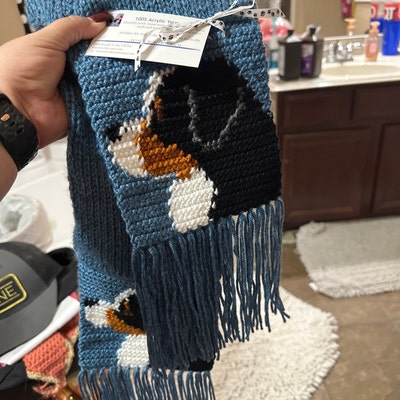 Dachshund Scarf Crochet Pattern. Instant Download for Weenie Dog ...