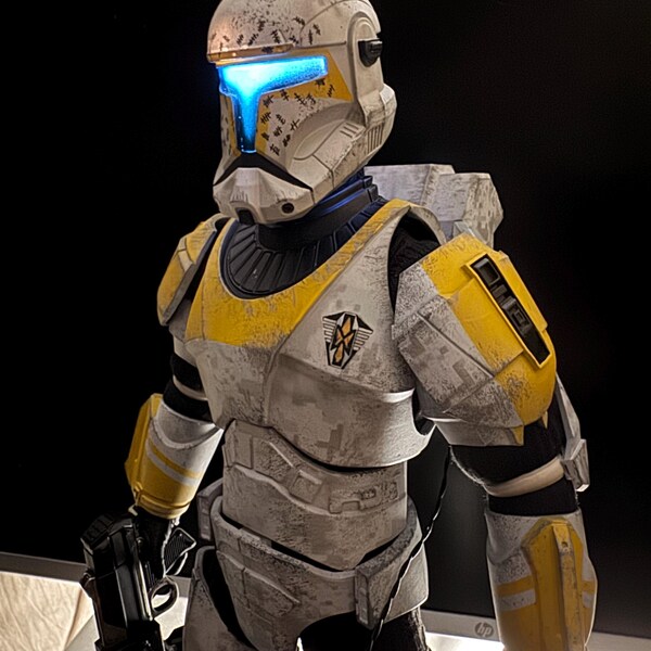 Sixth Scale Republic Commando Sev Armor Kit Files Stl for 3d Printing ...