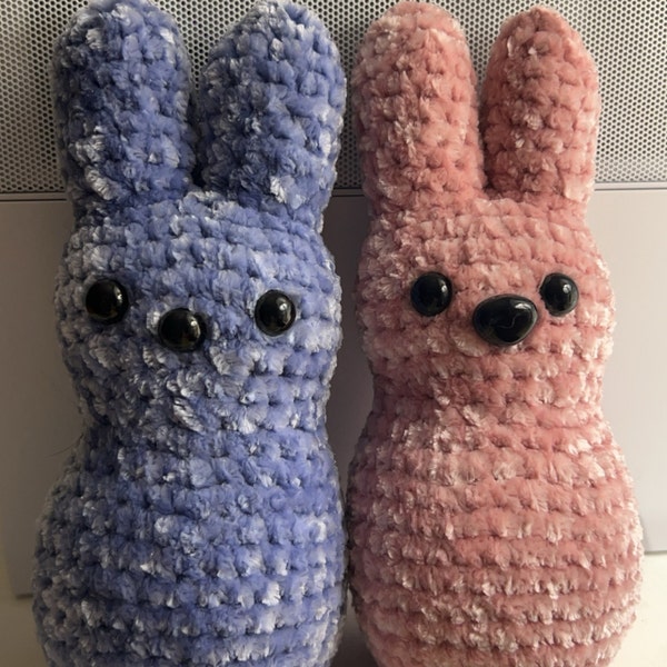 No Sew Peep Bunny, Crochet Pattern, PDF, Digital, Download, Easter ...