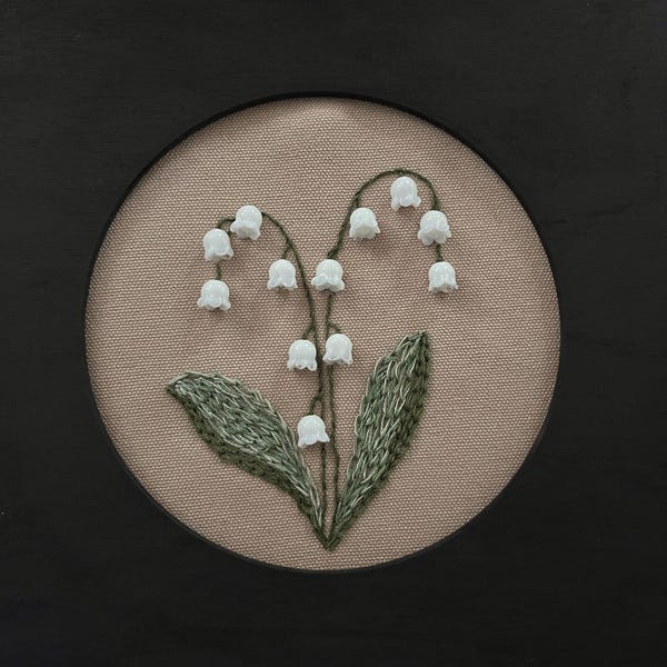 Square Birch Embroidery Hoop Frame: Modern Hand-stitched Art Display - Etsy