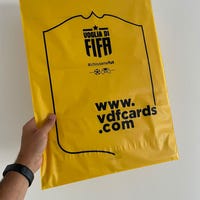 25pcs Custom Matte White Poly Bags Wholesale, Full Color Custom ...
