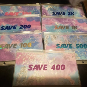 I Love You Sticker Savings Challenge Stickers & Savings Dashboard ...