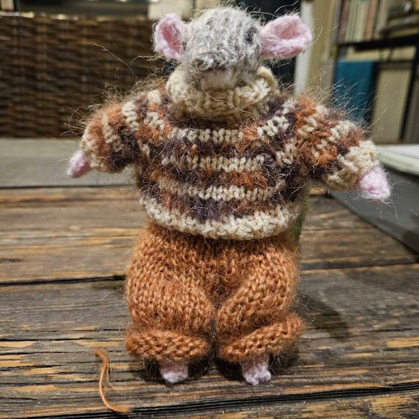 RATTY Knitting Pattern - Etsy