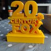 LEF Logo 20th Century Fox Style Logo | 3d Printed PLA Plastic - Warner Bro Kids Gift - Etsy