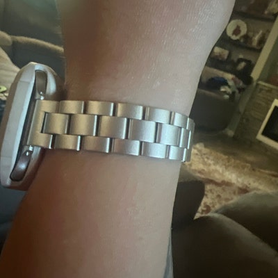 Leather Handmade Strap for Apple Watch Straight and Slim Band 9, 8, 7 ...