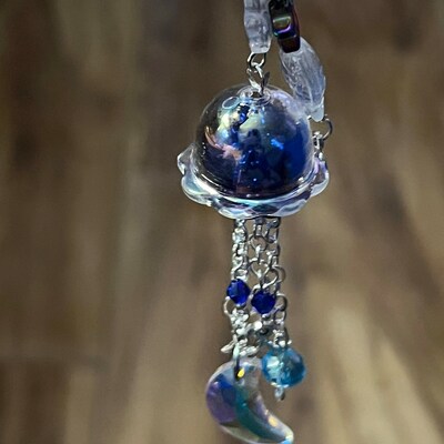 Moon Jellyfish Phone Charm Cute Phone Charm Phone - Etsy