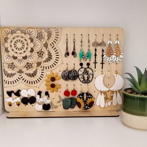 Wooden Necklace Display Stand Holder - Etsy Australia
