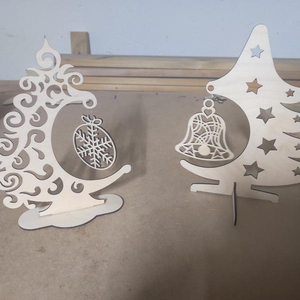 Multi-design Laser Cut Easel Stand Files for Artists and Exhibitors ...