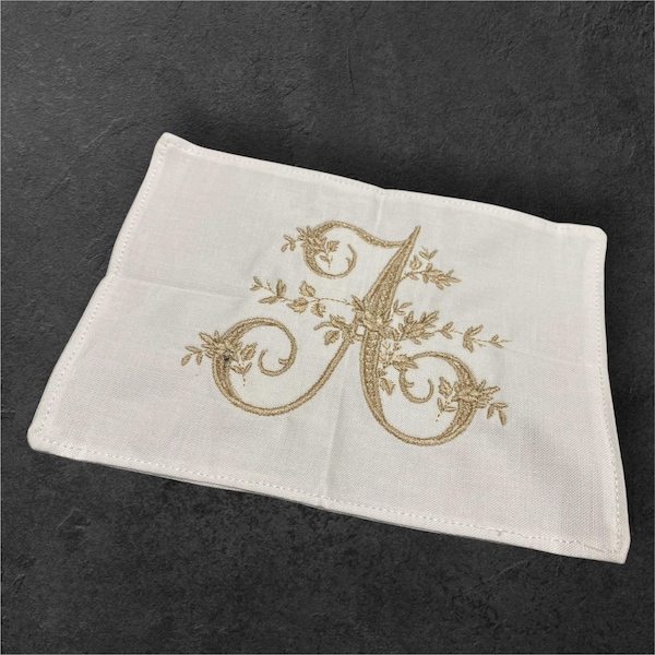 Machine Embroidery Design Capital Letter A From Digitized Victorian ...