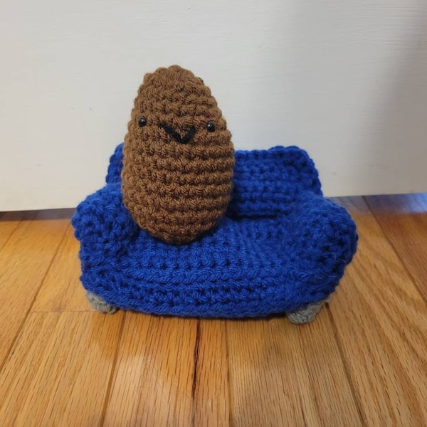 Amigurumi Crochet Couch Potato Pattern (PDF Pattern) - Etsy
