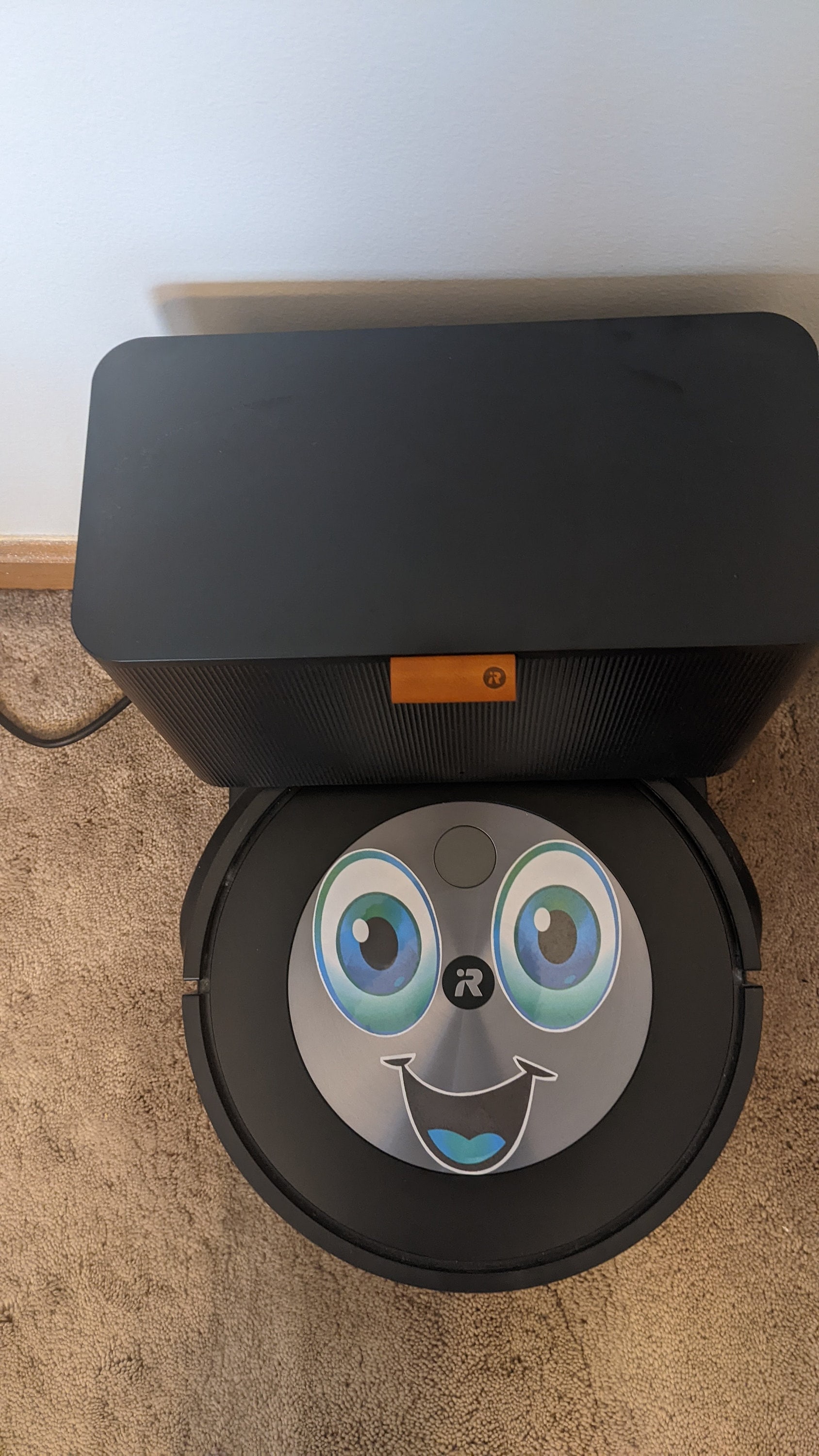 Decal sticker for robot vacuum cleaner, laptop
