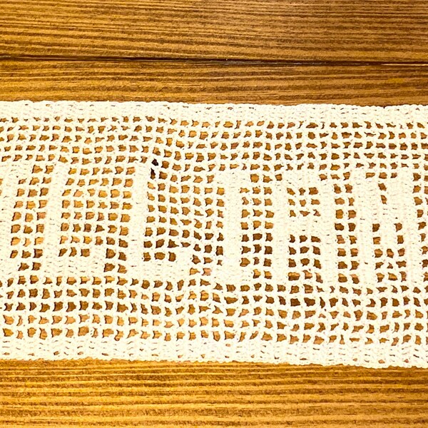 Special Custom Handmade Crocheted Name Doilies - Crochet Name Doily ...