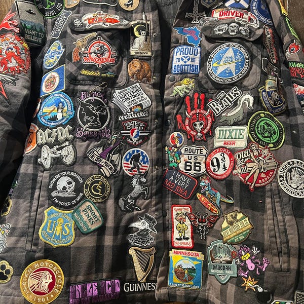 DISCHARGE - Back Patch (two Option) - Etsy