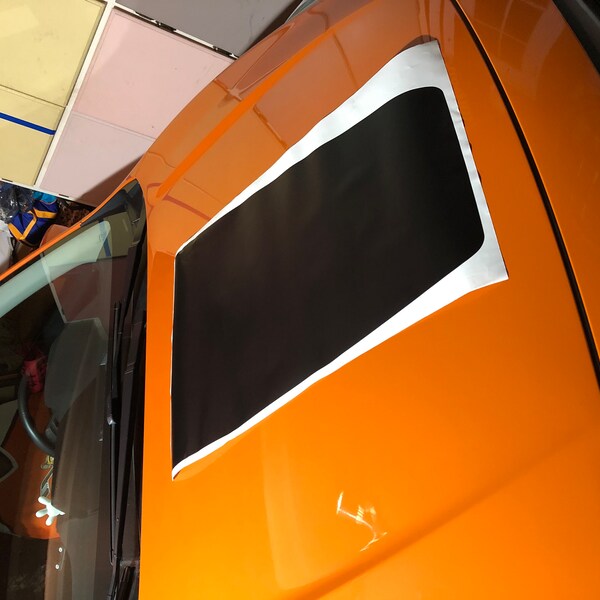 Hood Matte Black Blackout Vinyl Decal Sticker Black Out Fits All Flat ...