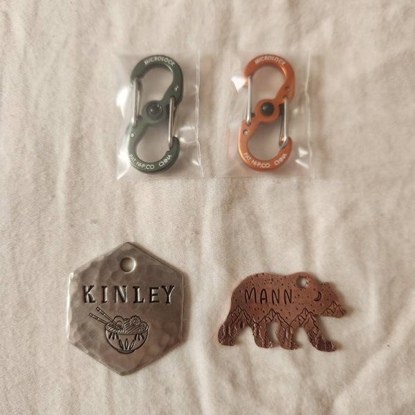 Dog Tag Clip, S-BINER® TAGLOCK™, Nite Ize Tag-lock, Dog Tag Clip, Tag ...