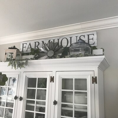 Large Farmhouse Sign / Wooden Farmhouse Sign / Farmhouse Decor / Rustic ...