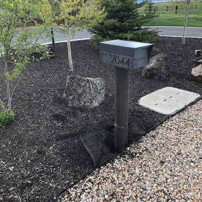 Modern Sierra Mailbox - Etsy