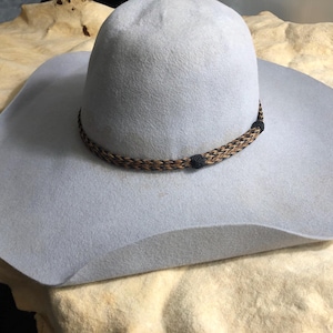Horsehair Hat String, Cowboy Hat Stampede String, Chin Strap, Double ...