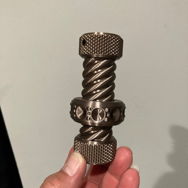 2.75" 3D Printed Fidget Bolt Toy Made From PLA Plus! - Etsy