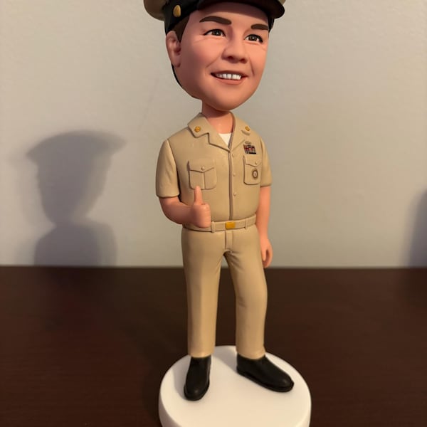 Custom Navy Officer Bobbleheads Custom Navy Soldier Bobblehead Navy ...