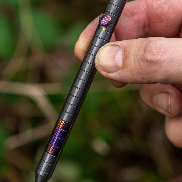 Awesometal Crystallized Titanium Rod, in Stock - Etsy